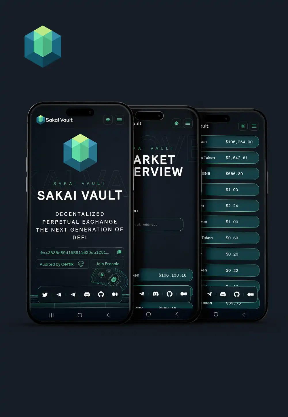 Sakai Vault Case Study of Secure Trading Platform