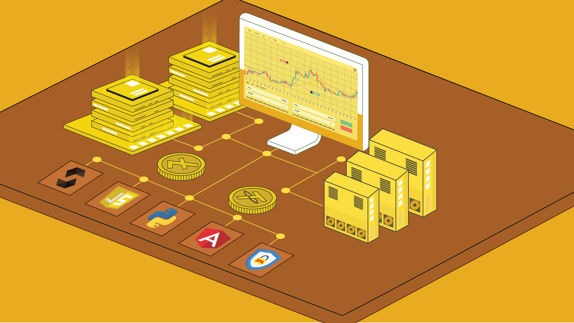Technology Stack Behind a Modern Crypto Exchange | Nadcab Labs