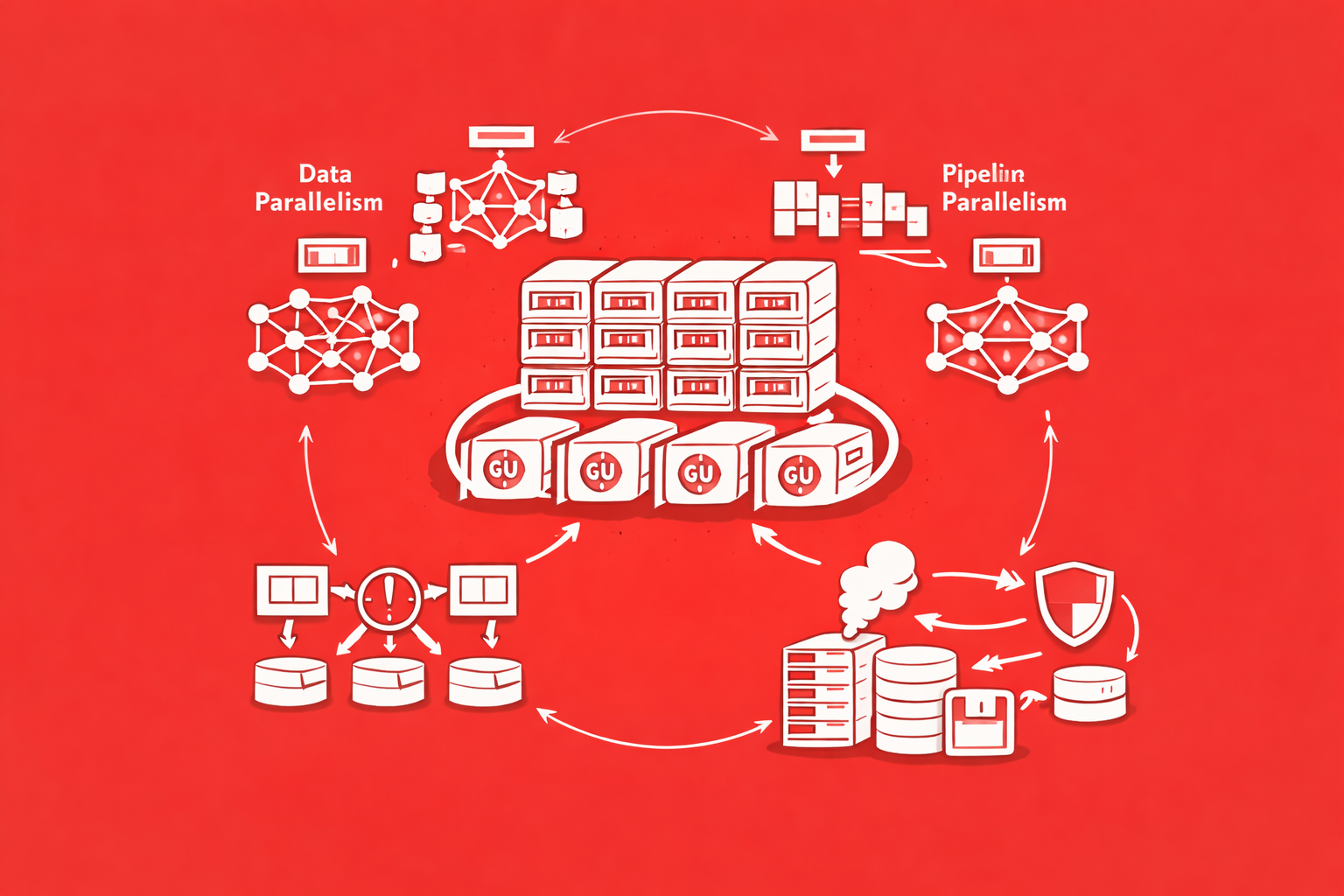 How Large AI Models Are Trained Across Machines | Guide