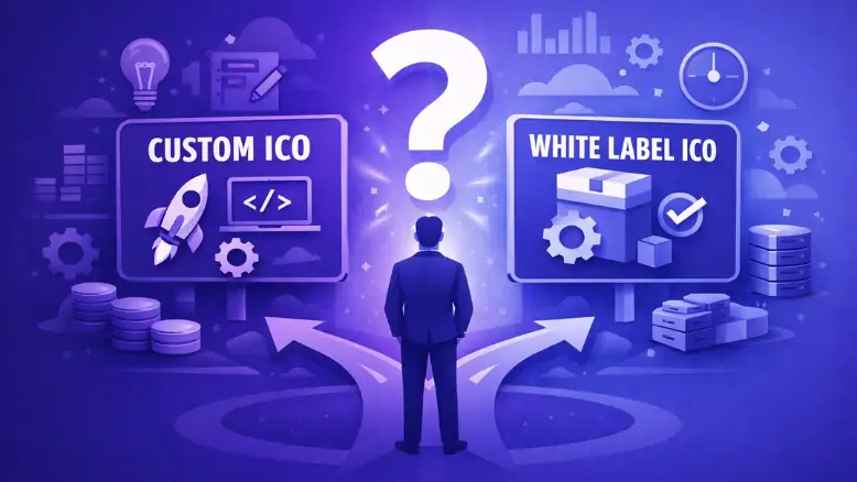 Custom vs White Label ICO Founder Decision Guide 2026