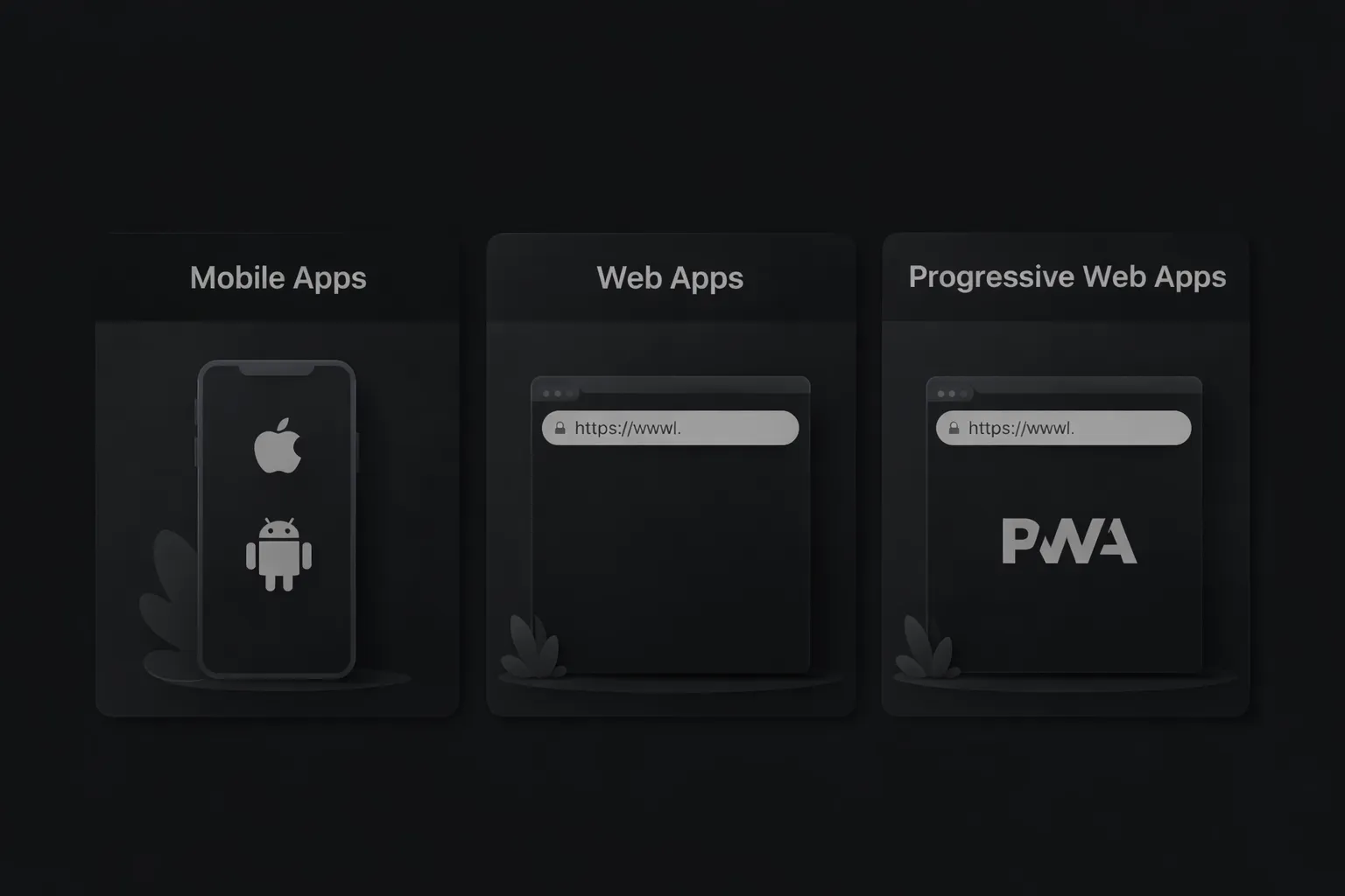 Mobile Apps vs Web Apps vs Progressive Web Apps (PWAs) | Complete ...