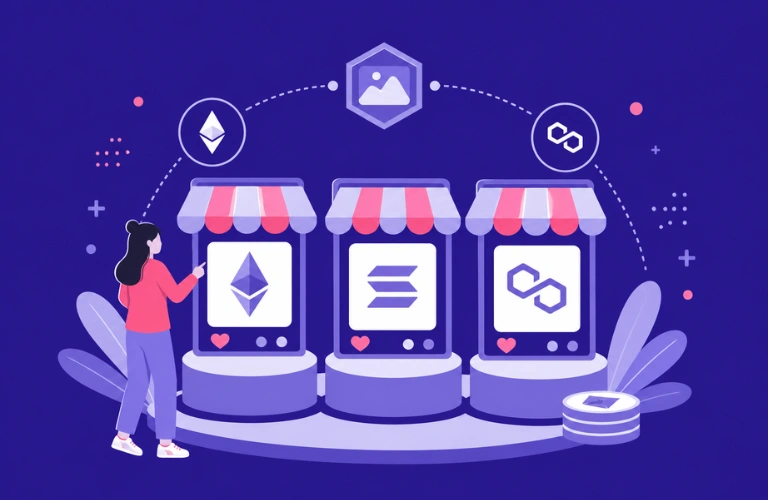 Ethereum vs Solana vs Polygon NFT Marketplaces